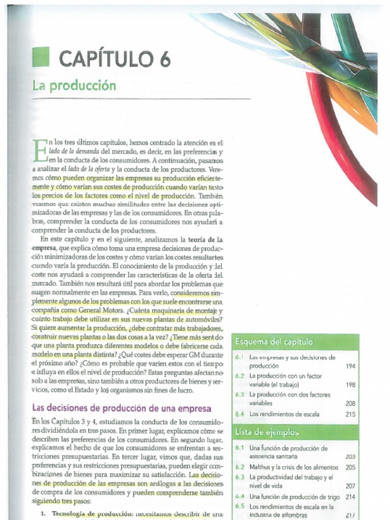 Cap. 6 Libro Microeconomia - R. Pindyck PDF | PDF
