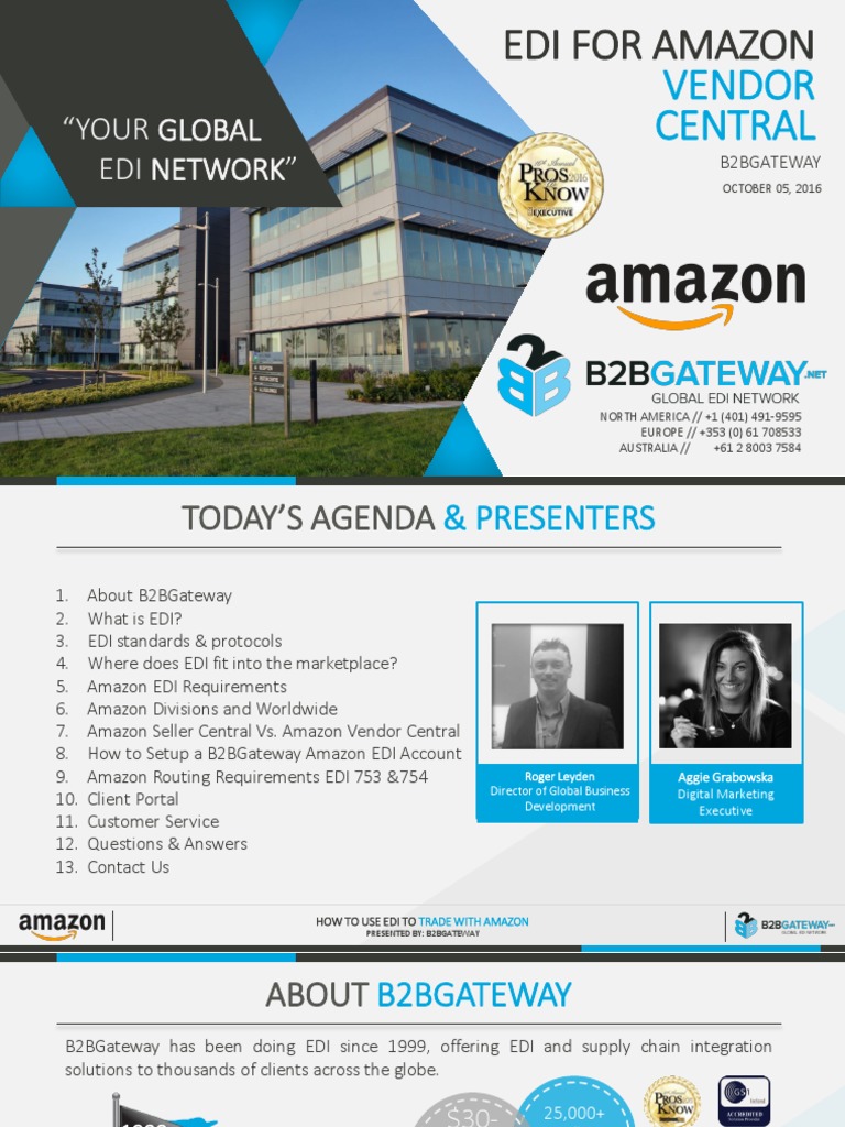 EDI Integration for Amazon Vendors | PDF | Electronic Data Interchange ...