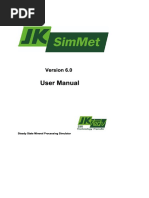 METSIM for Metallurgy Students | PDF | Apl (Programming Language) | Simulation