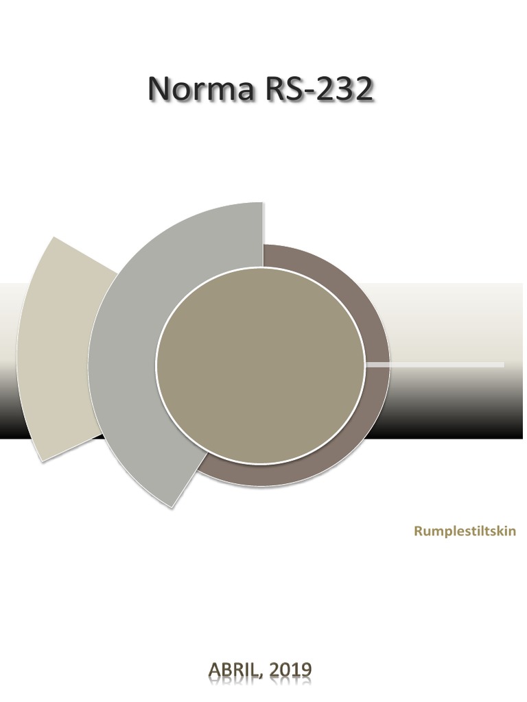 Norma RS-232: Comunicación Serial | PDF | Redes de computadoras ...