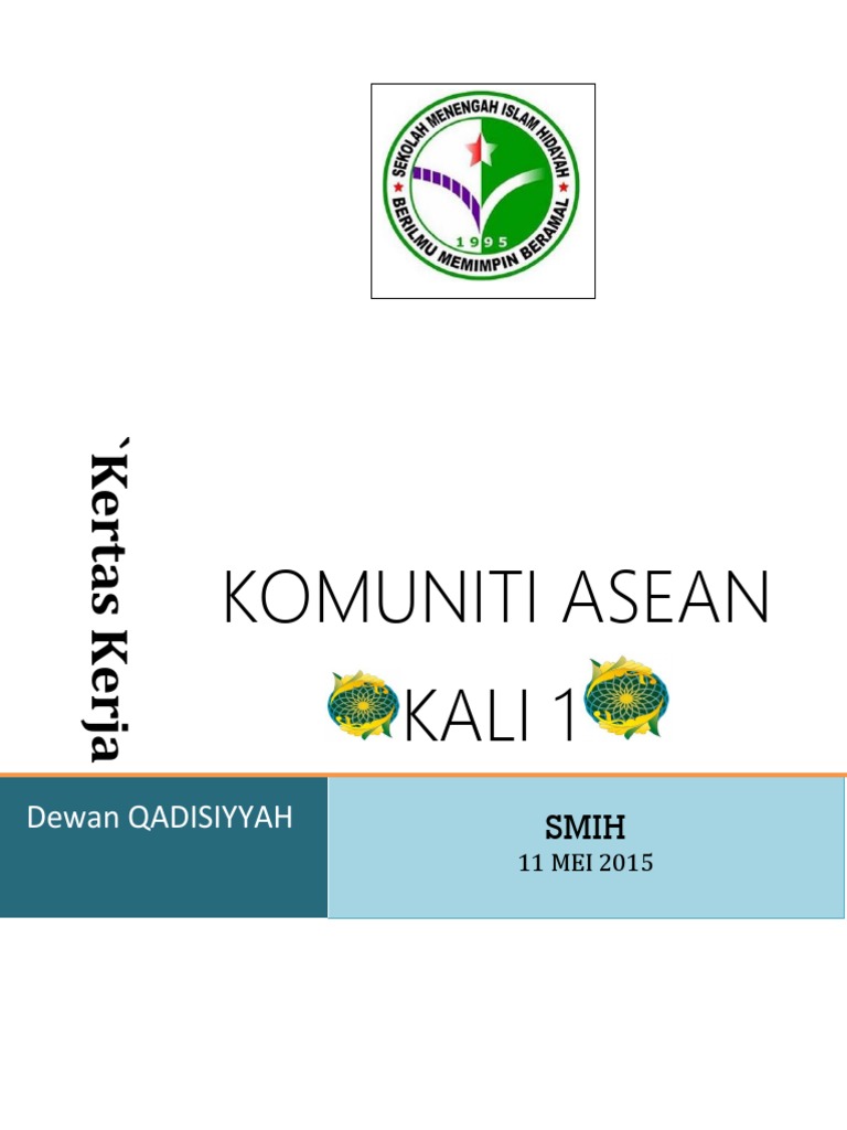 KERTAS KERJA Komuniti Asean | PDF