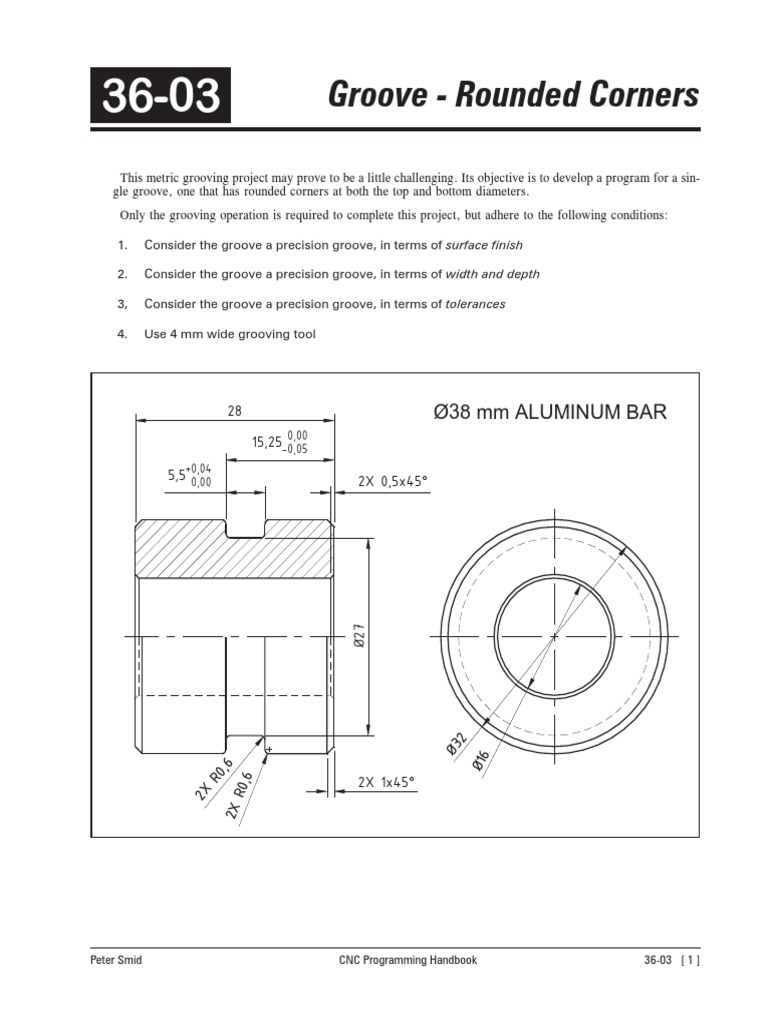 Precision Groove CNC Programming Guide | PDF