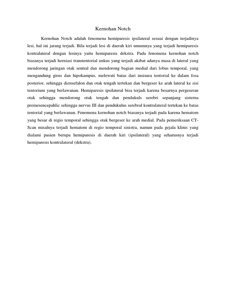 Kernohan Notch | PDF