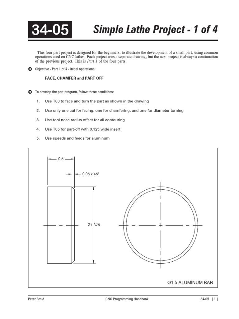 34-05 Simple Lathe Project - 1 of 4 | PDF