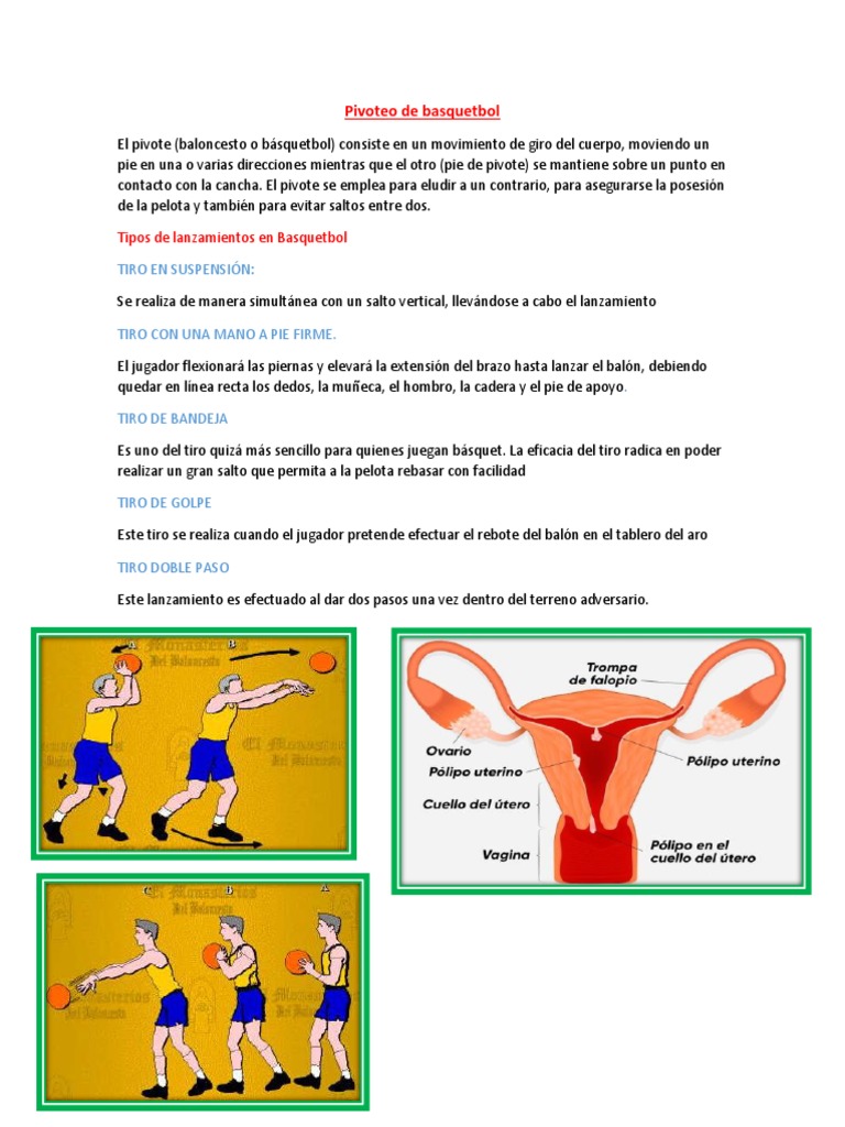 Pivoteo de Basquetbol | PDF
