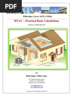 HVAC - Practical Basic Calculation PDF | PDF | Hvac | Humidity