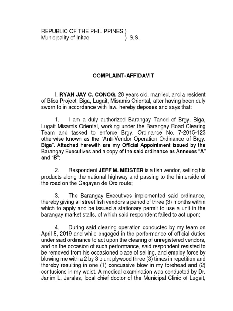 Position Paper in Ejectment Case (For Defendant) | PDF | Virtue | Crime & Violence