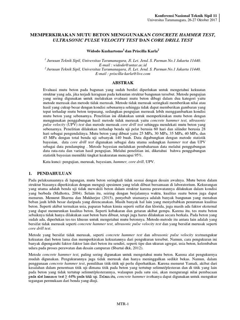 Sni Hammer Test PDF | PDF