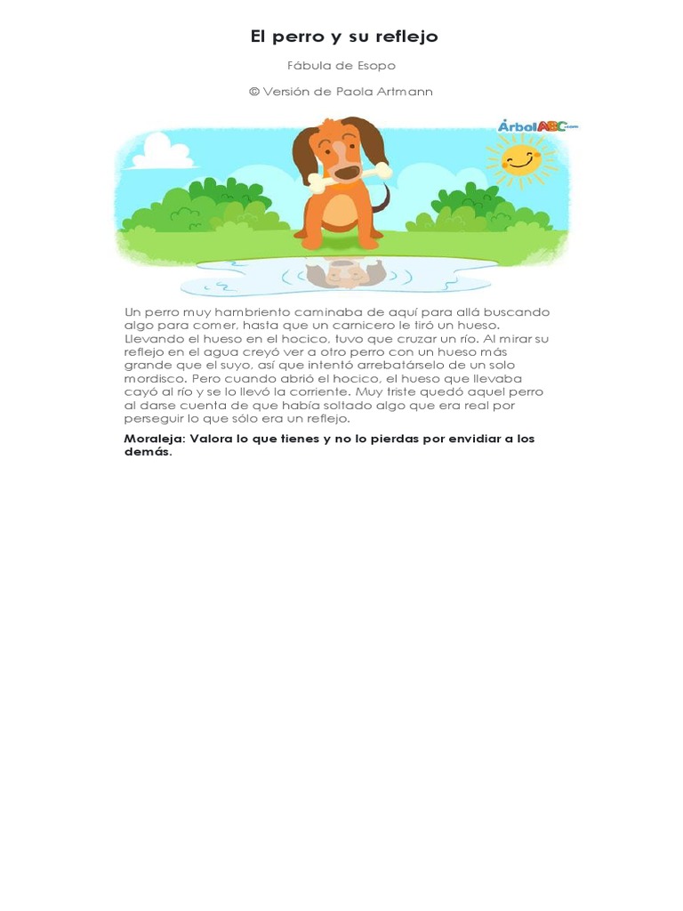 El Perro y Su Reflejo | PDF