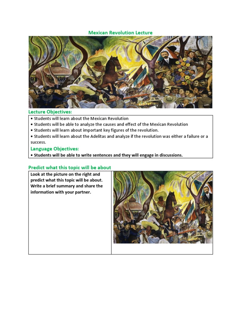 Mexican Revolution Lecture | PDF | Mexican Revolution | Mexico