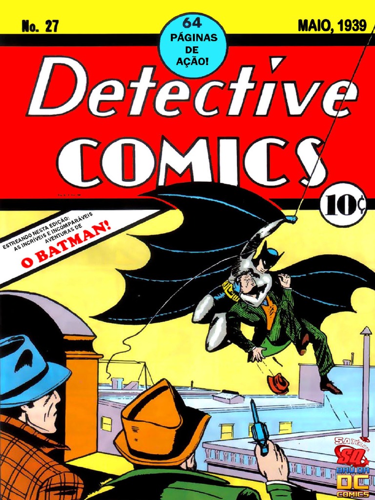 Detective Comics 27 - A Primeira Aparição de Batman (1939) (Bau-SQ) PDF ...