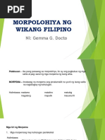 Pagbabagong Morpoponemiko | PDF