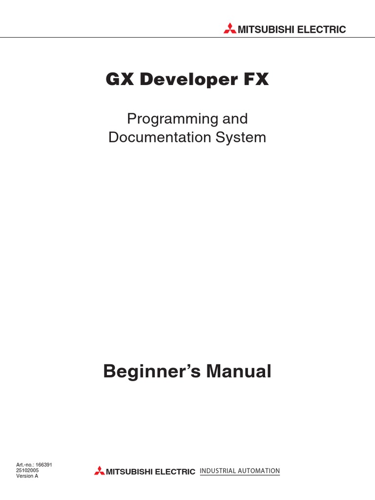 GX Developer FX - Beginner's Manual 166391-A (10.05) PDF | PDF ...