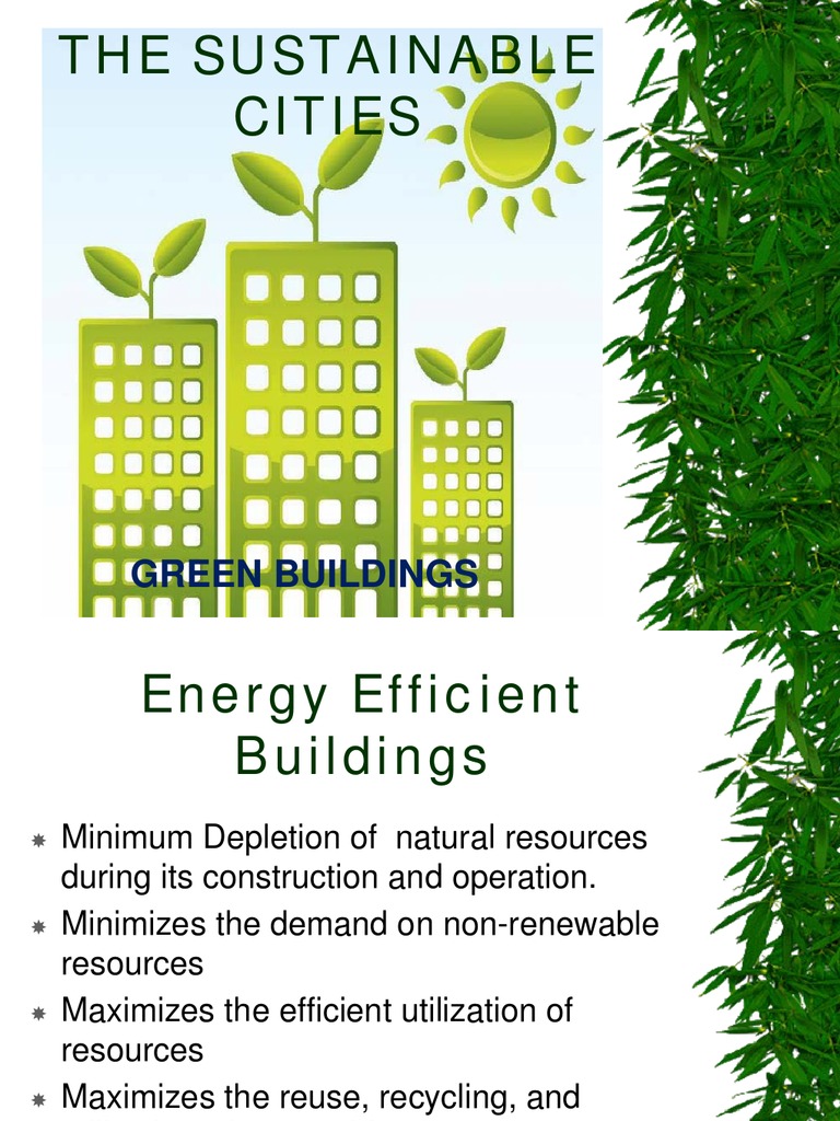 Sustainable Green Building Practices | PDF