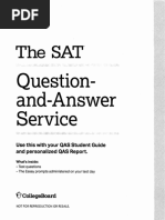 SAT Reading Practice Test 1 | PDF