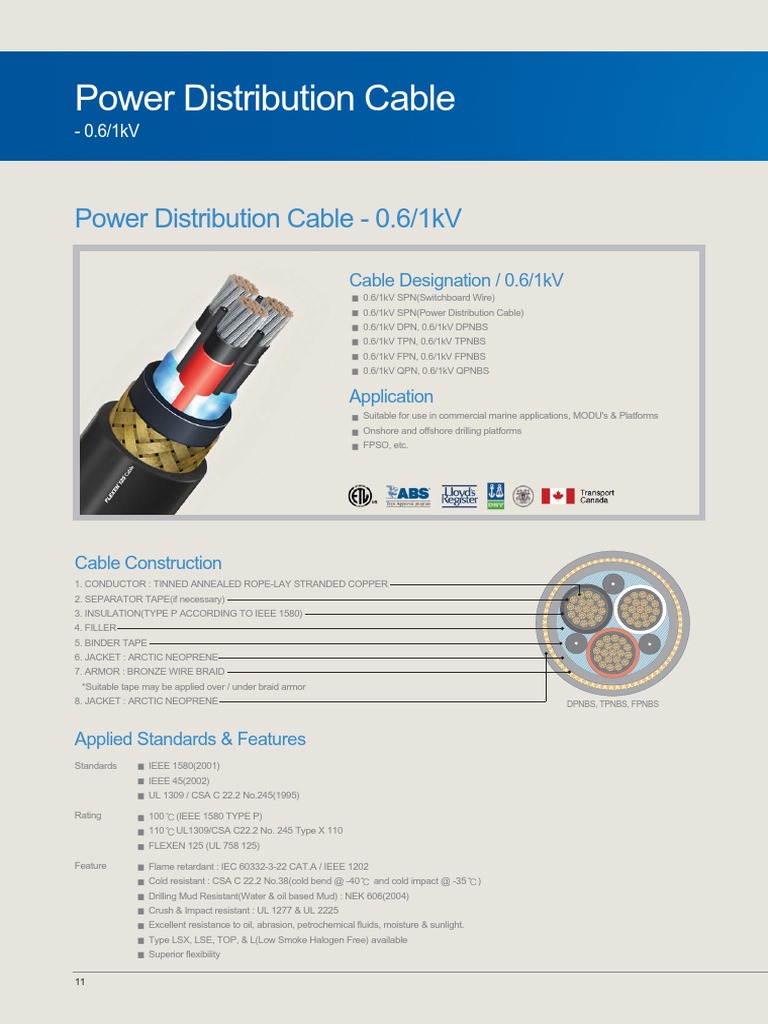 LS Cable Power Cable | PDF | Electricity | Electromagnetism