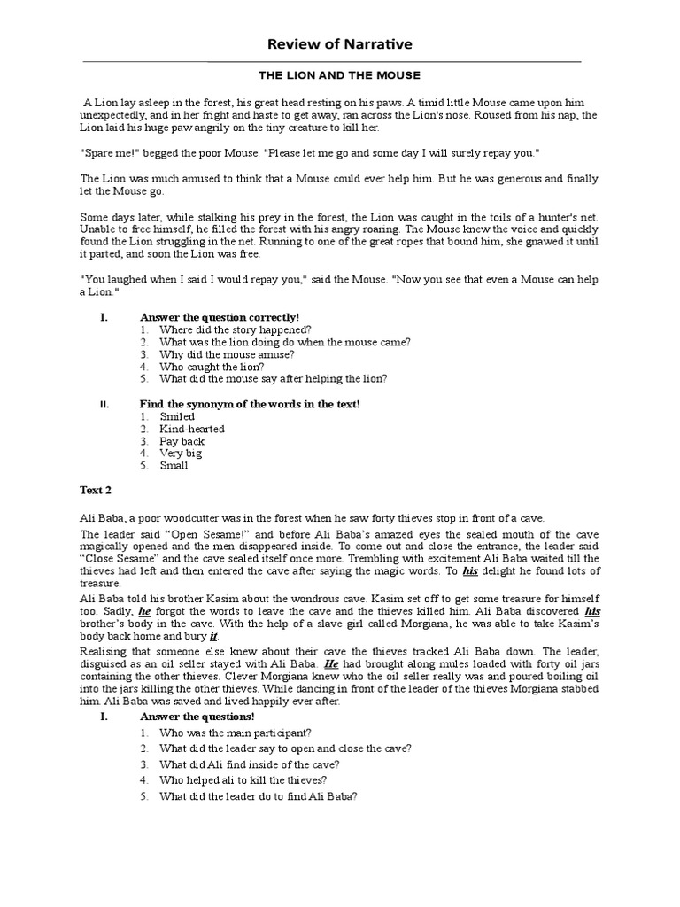 Ali Baba and Forty Thieves | PDF