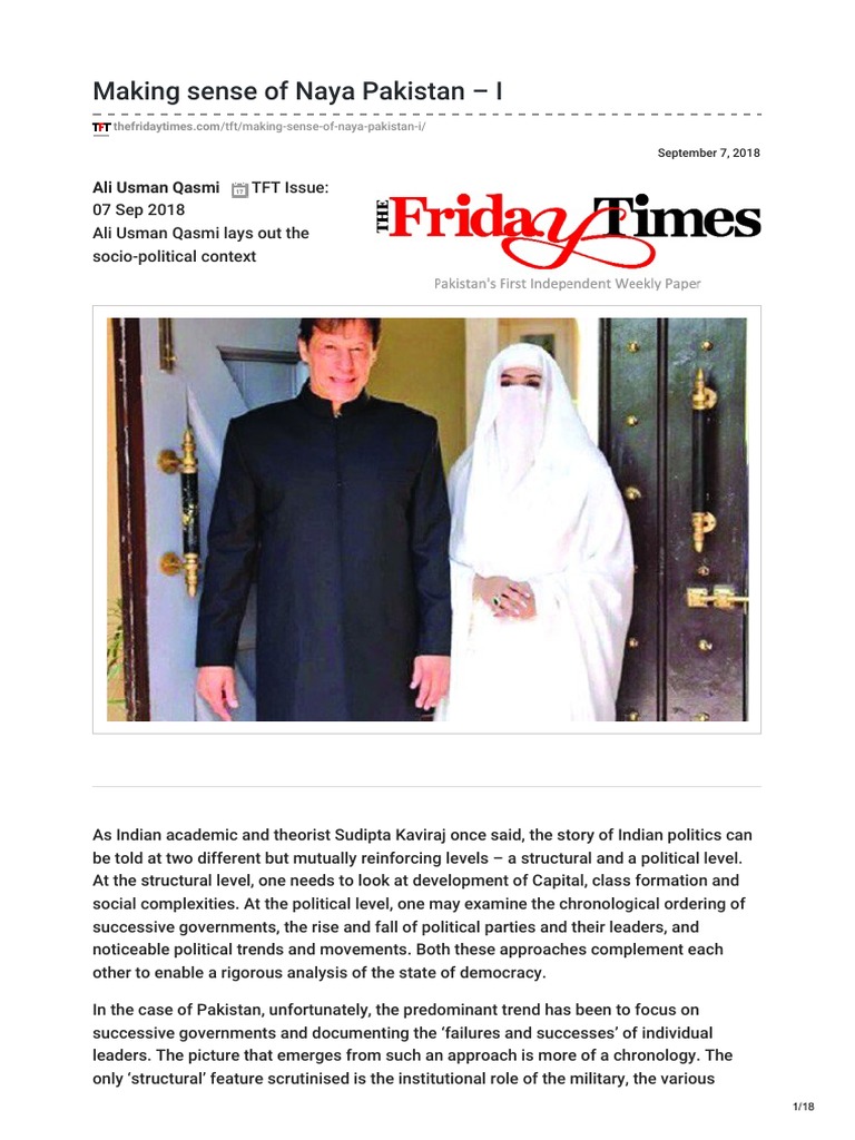 Understanding Pakistan's New Political Landscape: The Rise of the ...