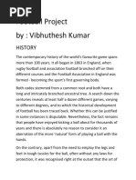 1 - Organizational Structure of Football FINAL PDF | PDF | Association ...