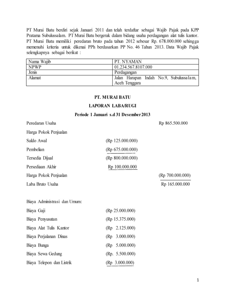 PT Murai Batu Berdiri Sejak Januari 2011 Dan Telah Terdaftar Sebagai ... PT Murai Batu Berdiri Sejak Januari 2011 Dan Telah Terdaftar Sebagai ...