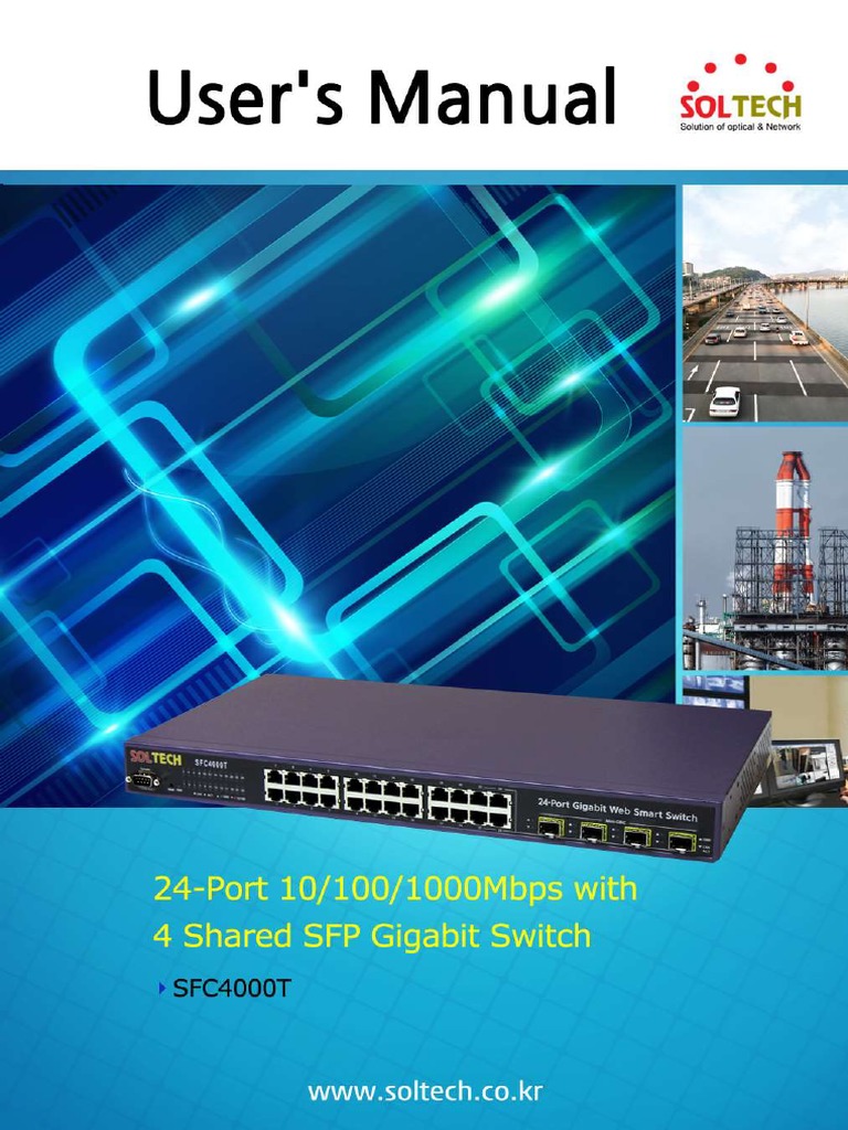 SFC4000T User's Manual | PDF | Ip Address | Computer Network