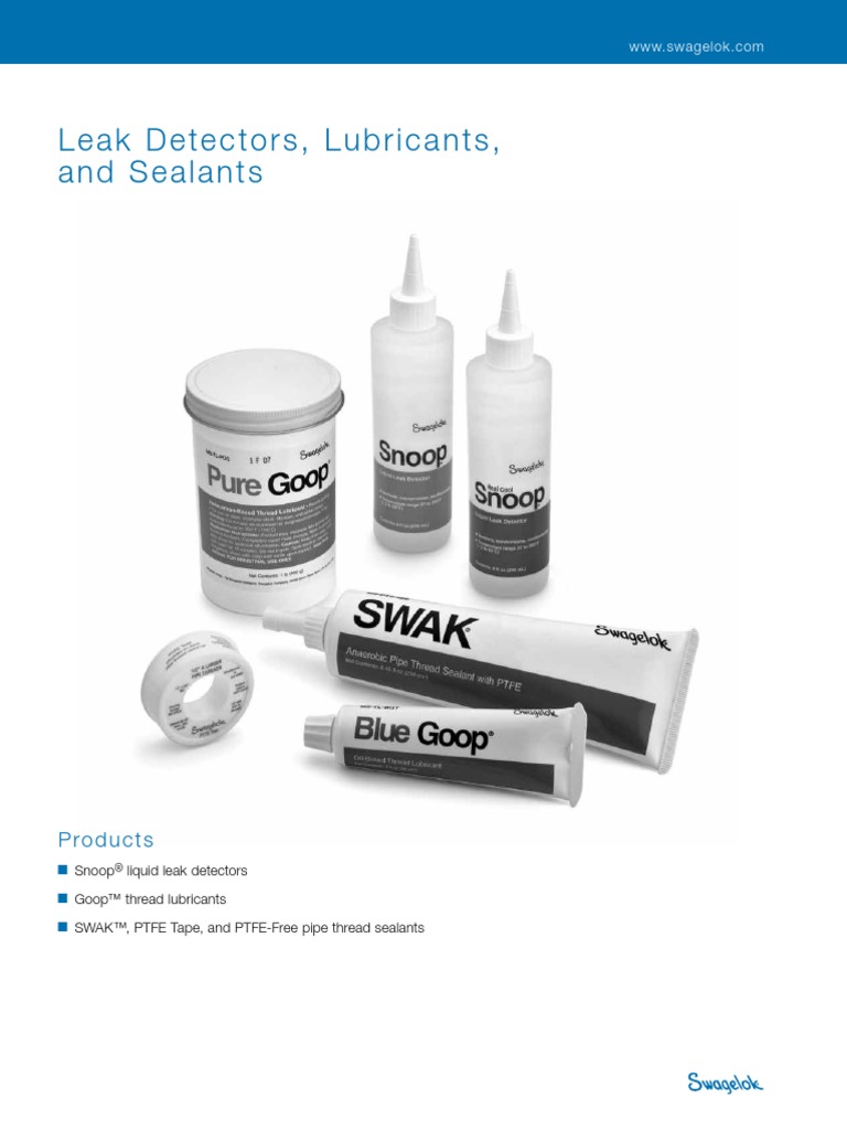 Snoop Leak Test Liquid | Download Free PDF | Leak | Lubricant