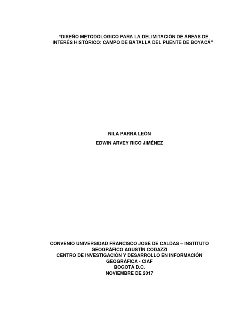 Análisis Batalla Boyaca PDF | PDF | Sistema de información geográfica | Science