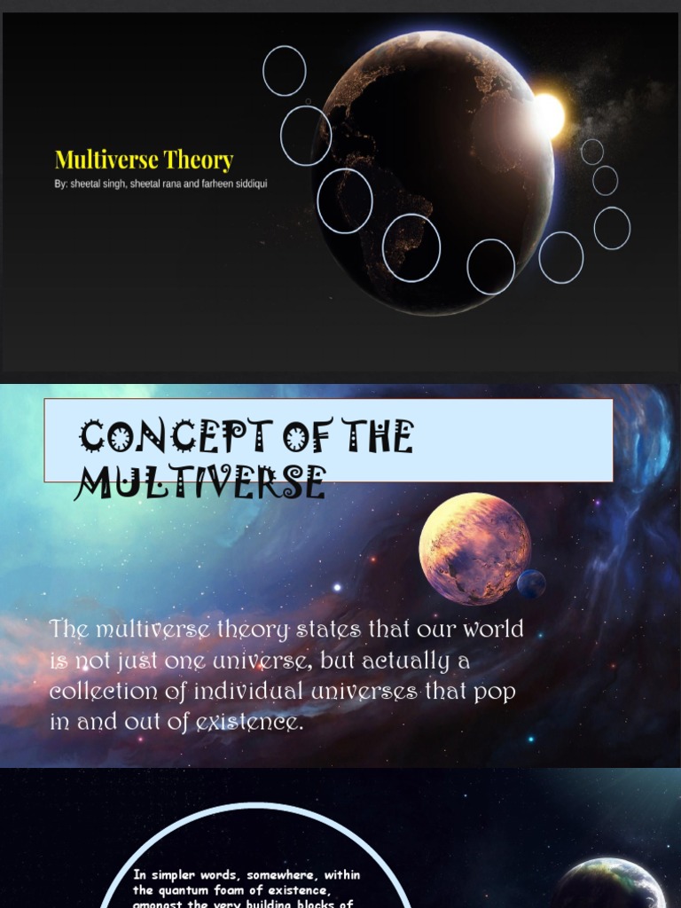Presentation 1 | PDF | Multiverse | Inflation (Cosmology)