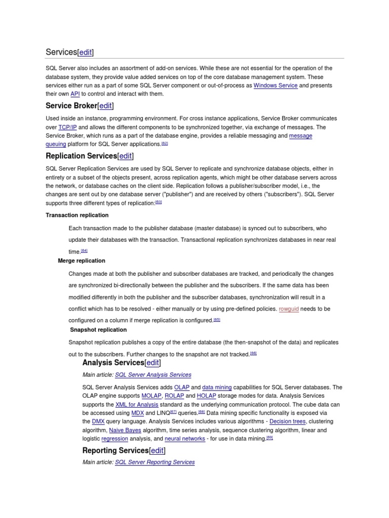 Services: Service Broker | PDF | Microsoft Sql Server | Databases