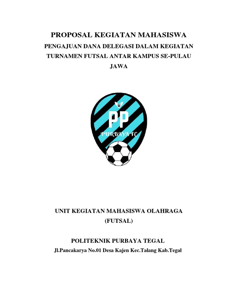 Proposal Kegiatan Mahasiswa | PDF