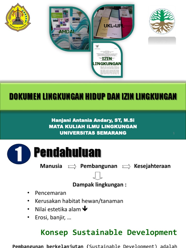 Bahan Ajar Dokumen Lingkungan Dan Izin Lingkungan