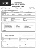 Building Permit Form Sample Quezon City | PDF | Specification ...