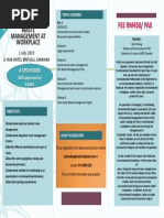 CePSWaM 2025: Waste Management Course | PDF