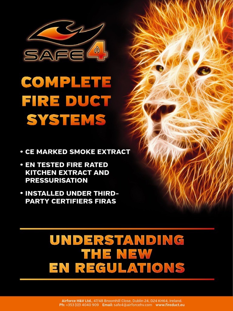 Ce Marked Smoke Extract - en Tested Fire Rated Kitchen Extract and ...