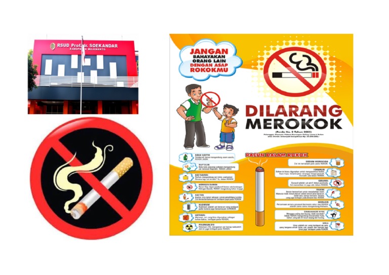 Leaflet Dilarang Merokok | PDF