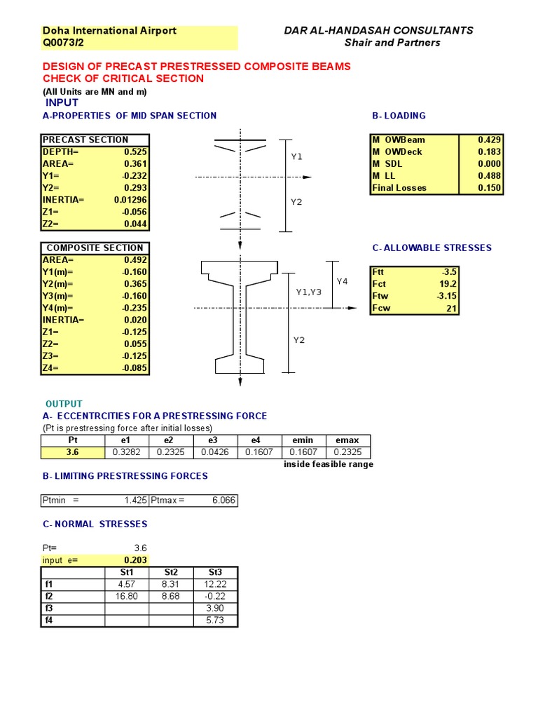 Prestressed Precast1 | PDF | Prestressed Concrete | Precast Concrete