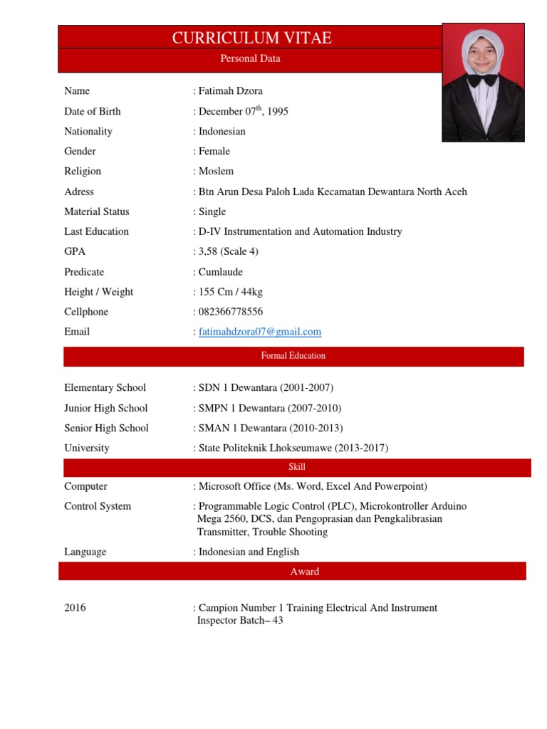 Surat Lamaran Danone | PDF