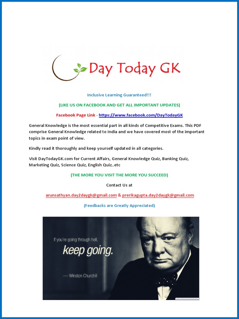 Indian General Knowledge PDF Guide | PDF | Counter Terrorism | Sikhism
