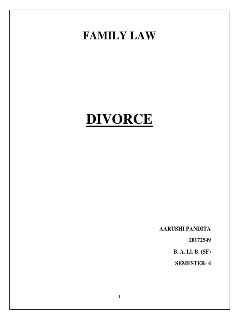 Divorce Under Muslim Law | PDF | Divorce | Wife