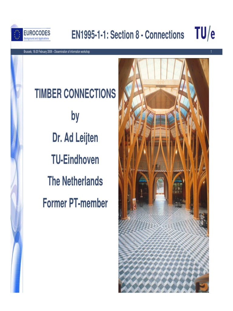 1 Timber Connections 4 PDF | PDF | Screw | Building Engineering