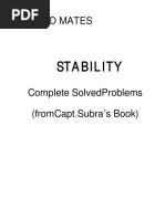 Hydrostatic Tables Calculations | PDF | Transparent Materials ...