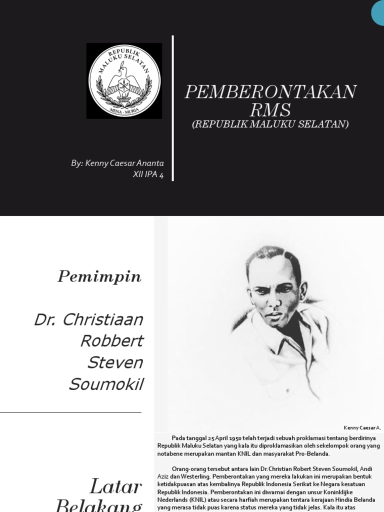 Pemberontakan RMS: Sejarah dan Dampak | PDF