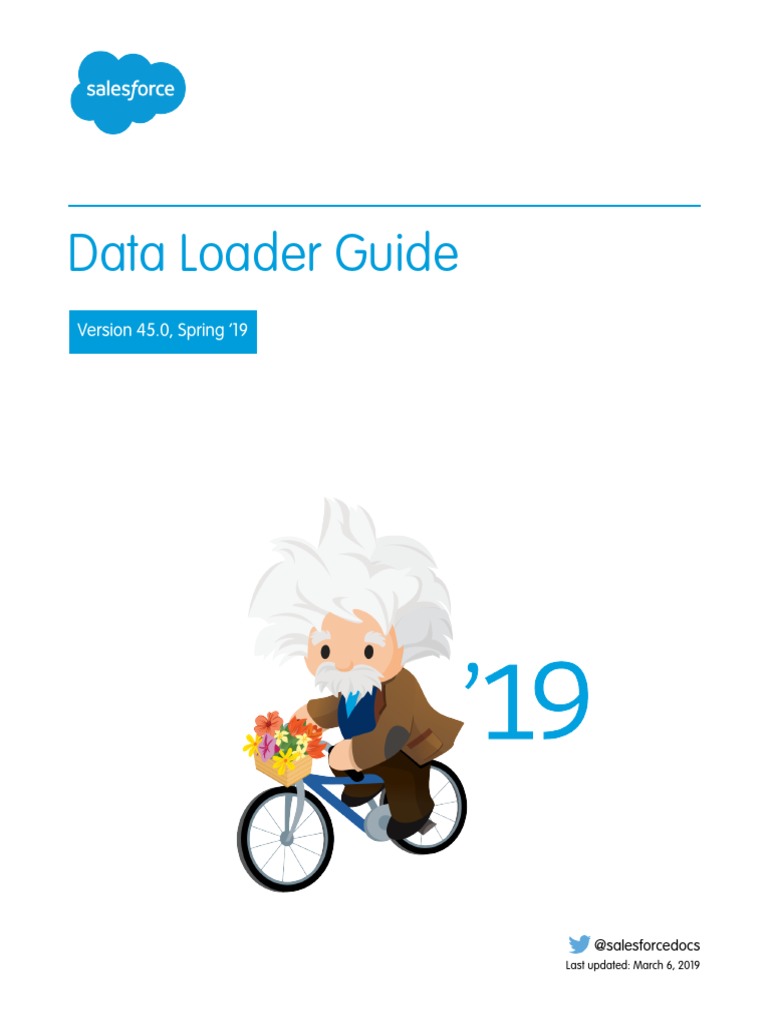 Salesforce Data Loader Guide | Download Free PDF | Comma Separated Values | Command Line Interface