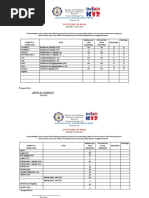 Pds Worksheet Form | PDF