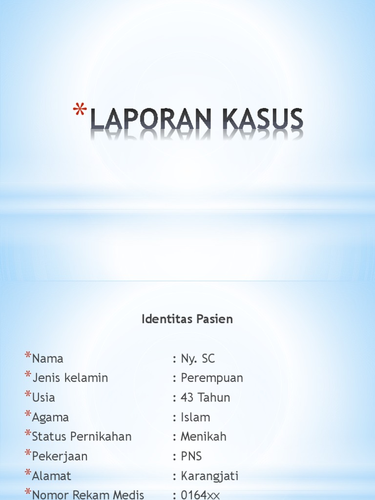 Laporan Kasus Asma | PDF