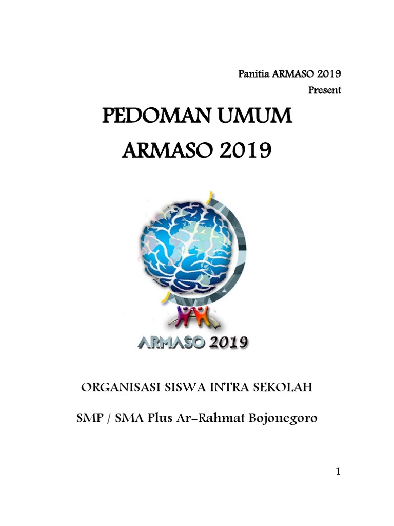 Pedoman Umum ARMASO 2019 | PDF