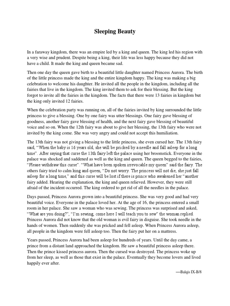 Sleeping Beauty | PDF