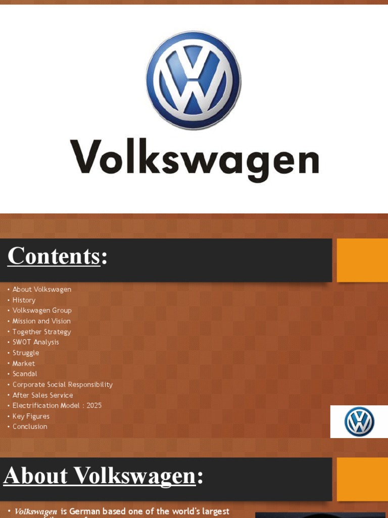 Business Communication Presentation 1 (VOLKSWAGEN) | PDF | Volkswagen ...