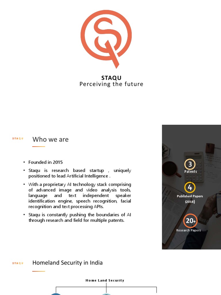 Staqu Video Analytics | PDF | Artificial Intelligence | Intelligence ...