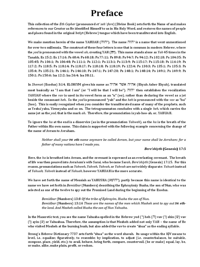 Preface 2nd Edition, Rev 1 | PDF | Old Testament | Biblical Canon